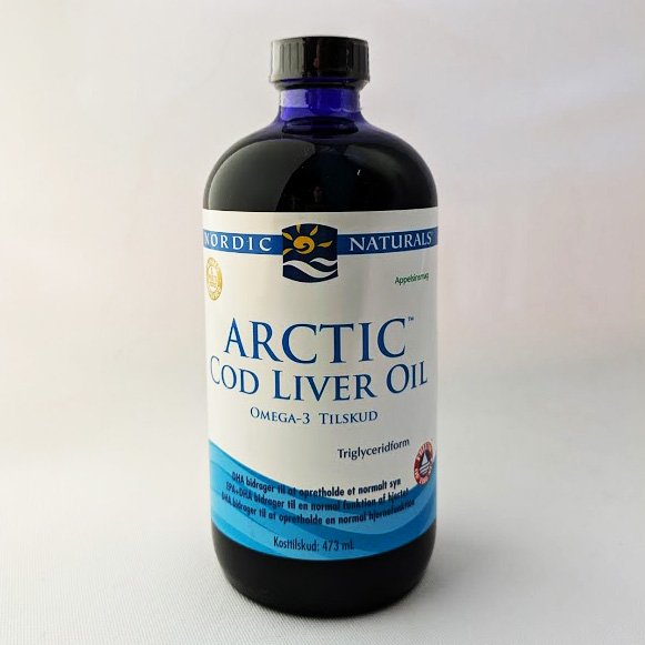 Arctic Cod Liver Oil, appelsinsmag - Levertran - Naturkost