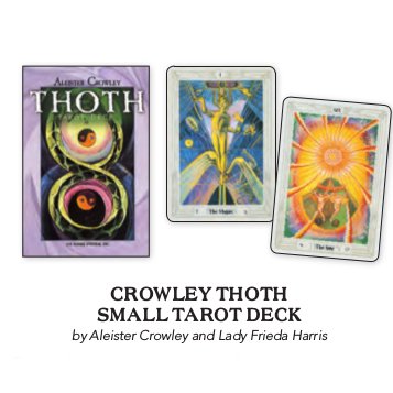 Crowley Aleister: Thoth Tarot Small - Tarotkort - Naturkost