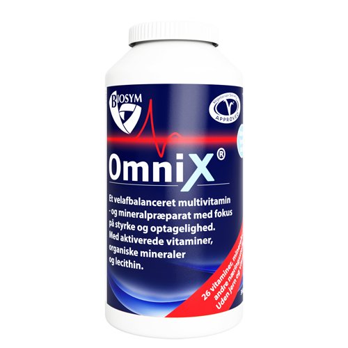 OmniX u. jern og k-vitamin - Multivitaminer - Naturkost
