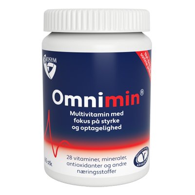 Omnimin Multivitamin- og mineralprodukt - Fast lav pris - Naturkost