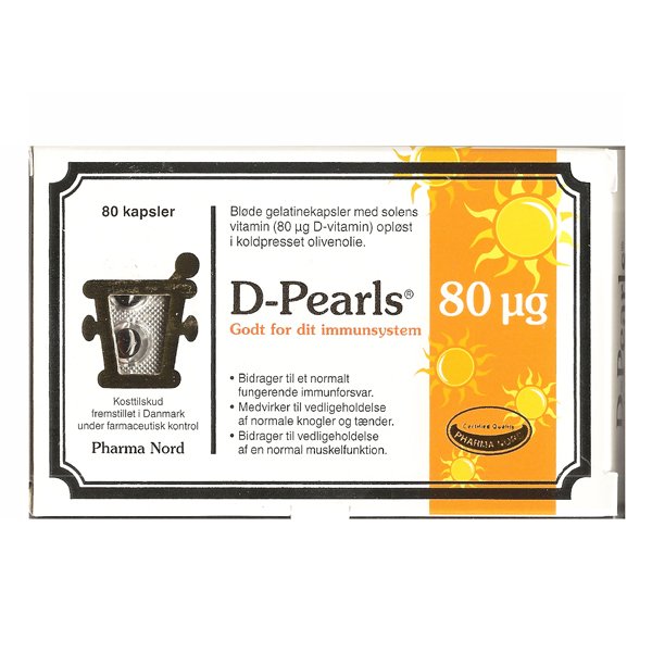 D-Pearls 80 mcg - Pharma Nord - Naturkost